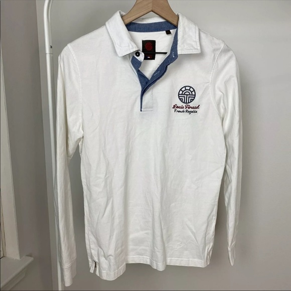 Louis Feraud | Shirts | Louis Feraud Polo Long Sleeve French Regatta ...